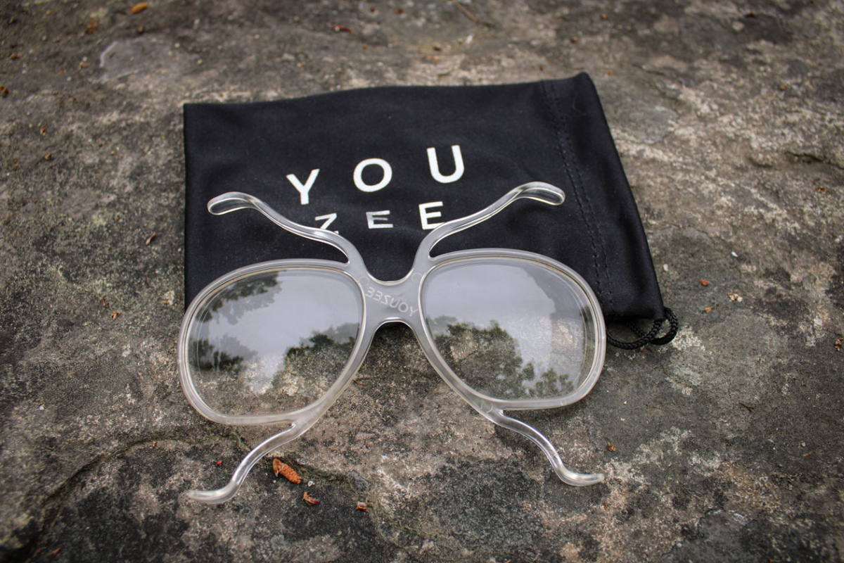 Review: YouZee Clip-in RX Goggle Inserts | The Loam Wolf