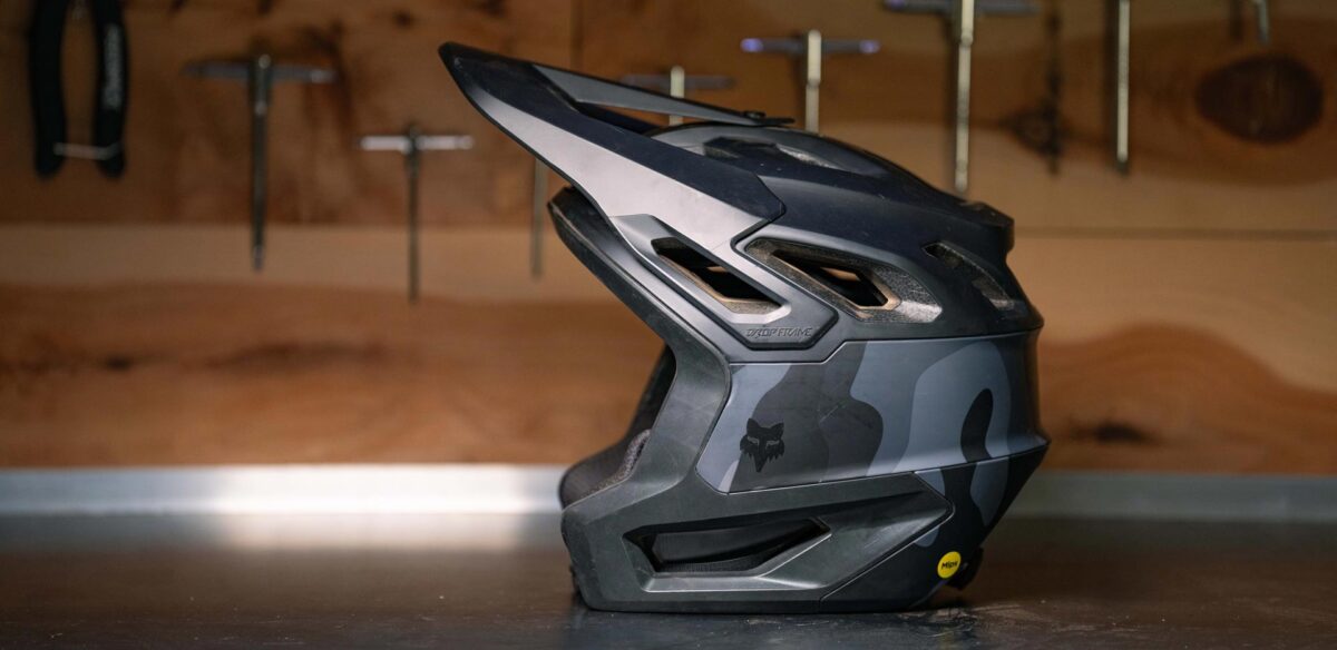 Review: Fox Dropframe Pro Helmet | The Loam Wolf